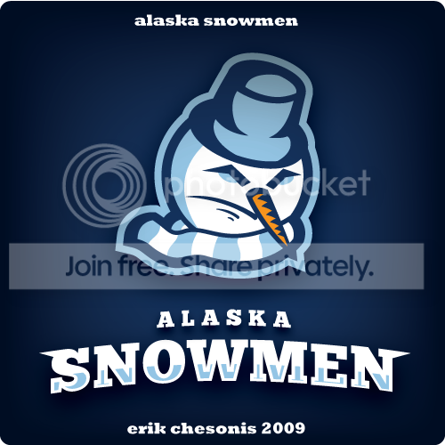 Alaska Snowmen - Concepts - Chris Creamer's Sports Logos Community ...
