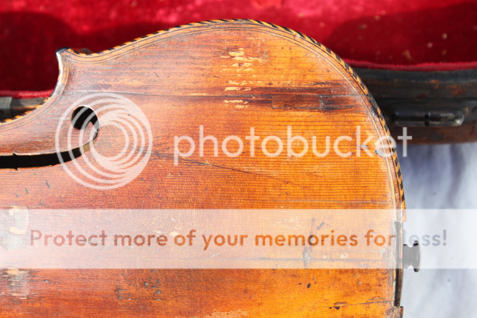 violin with neck graft, indicative of age or repair? - The Pegbox ...