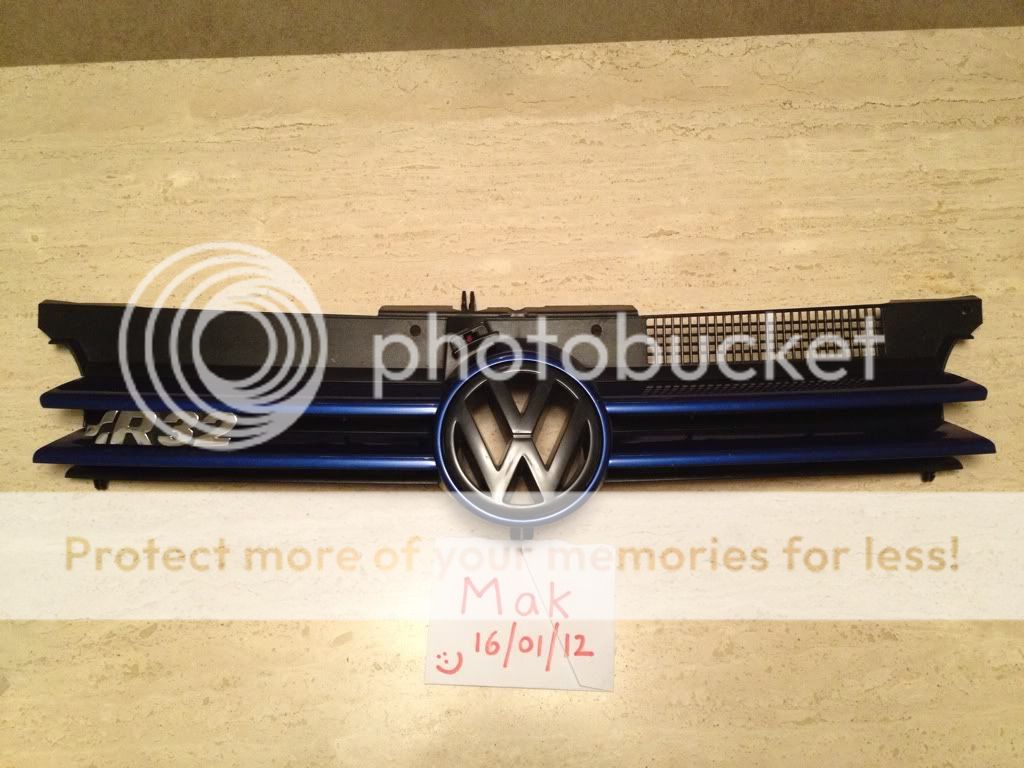 Mk4 R32 DBP Grille everything included! | VW Golf R32 Forum