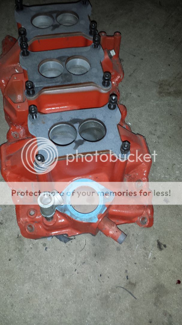 [SOLD] - w2 six pack edelbrock intake | For A Bodies Only Mopar Forum