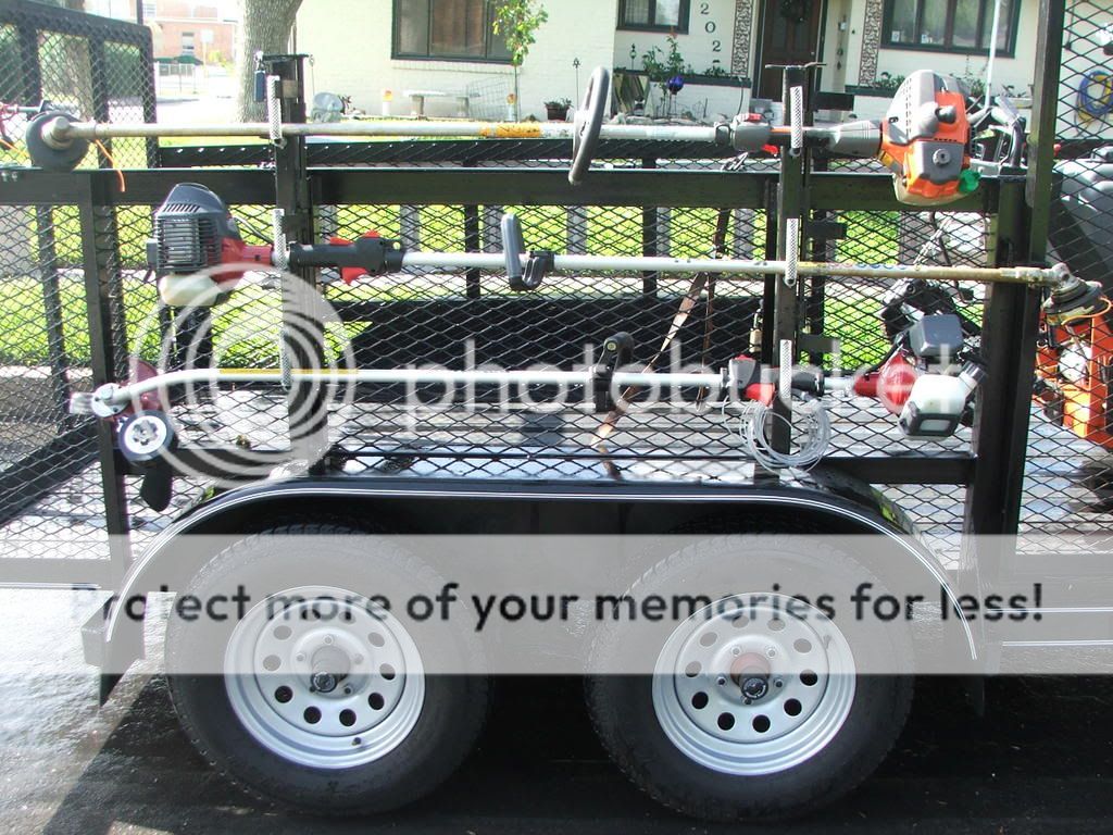 trailer gate mesh | Lawn Care Forum