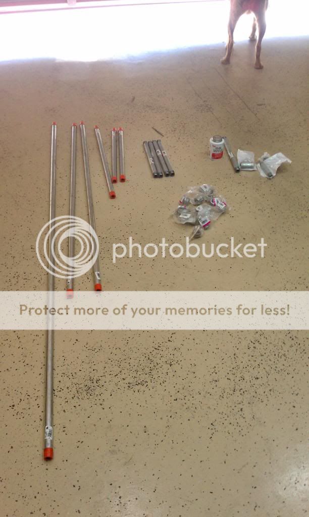 Home build bike rack - galvanized pipe | Mountain Bike Reviews Forum